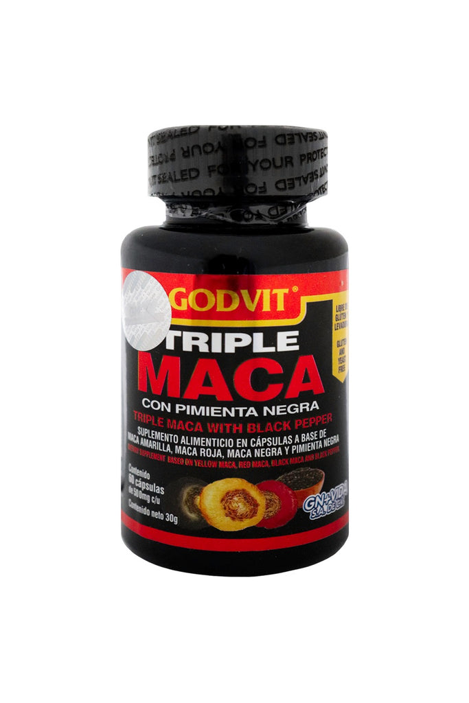 CAPS. TRIPLE MACA C/60 | caalfrabet.com.mx