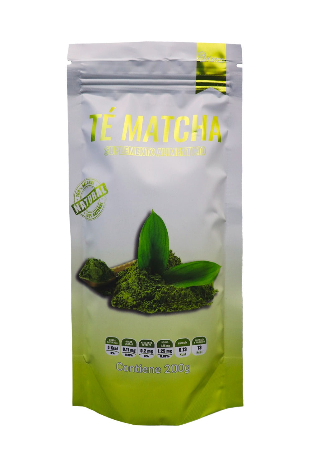 POLVO TE MATCHA BOLSA 200 GR* 1X30 | caalfrabet.com.mx