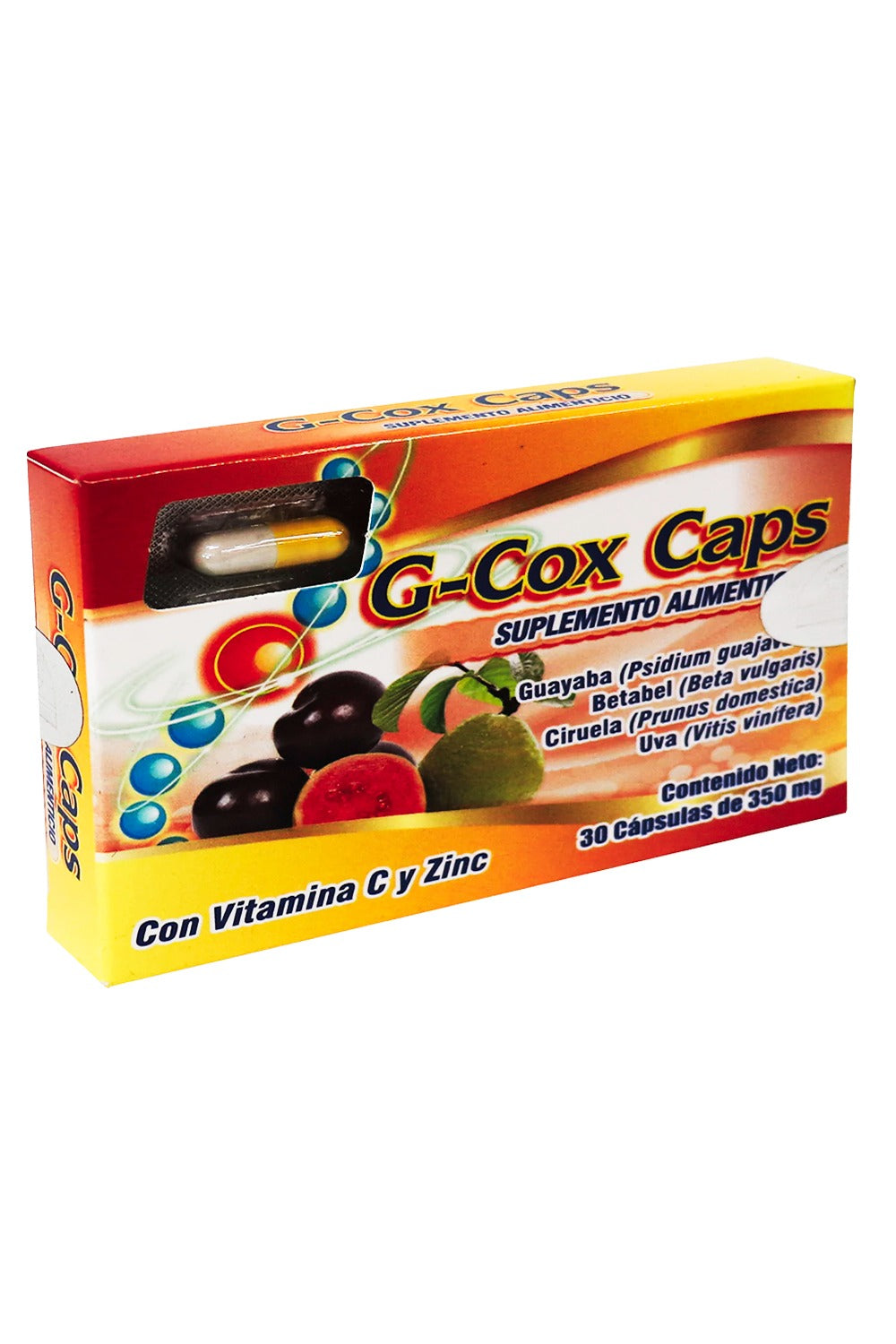 CAPS. G-COX C/30 | caalfrabet.com.mx