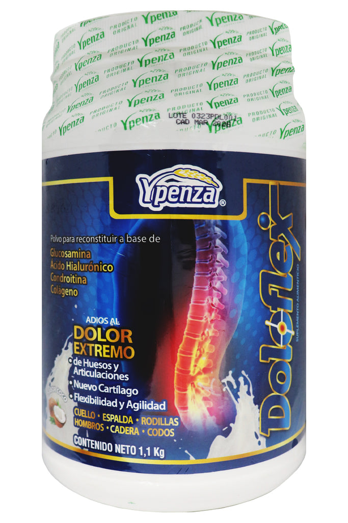 POLVO DOLOFLEX GLUCOSAMINA, A. HIALURONICO, CONDROITINA, COLAGENO SABO ...