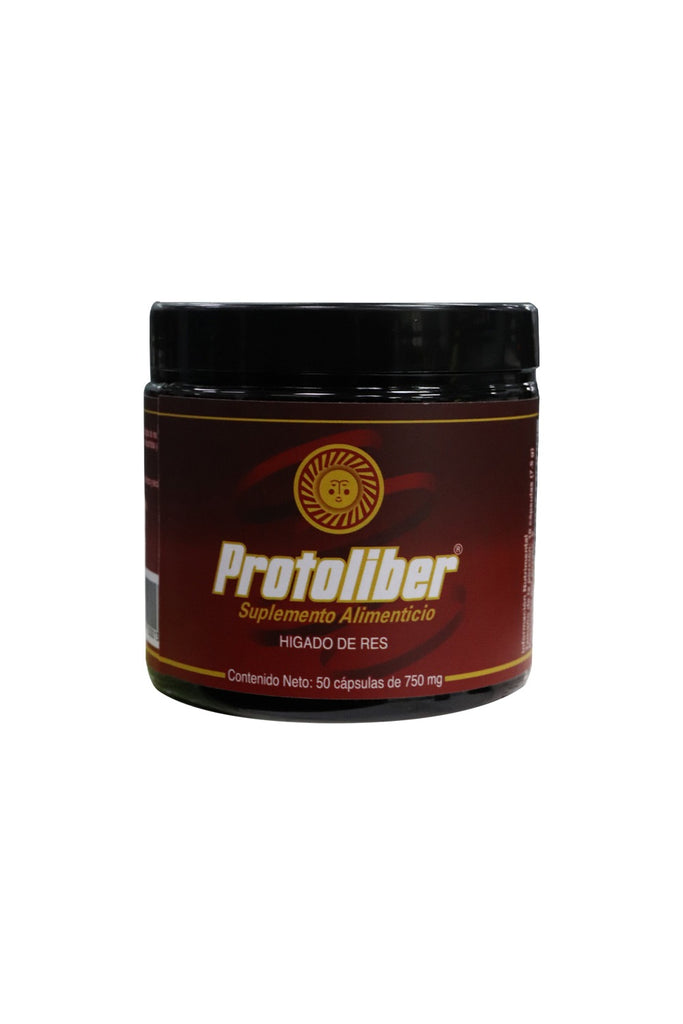 CAPS. PROTOLIBER C/50* higado de res,colageno y albumina de huevo ...
