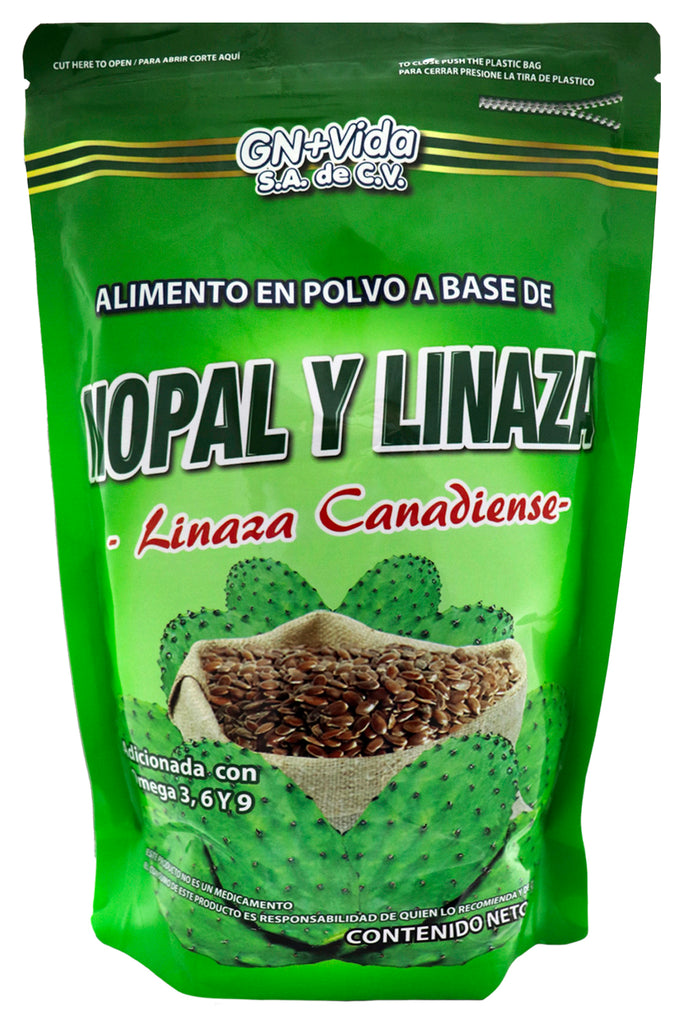 NOPAL Y LINAZA 470 GR 1X18 | caalfrabet.com.mx