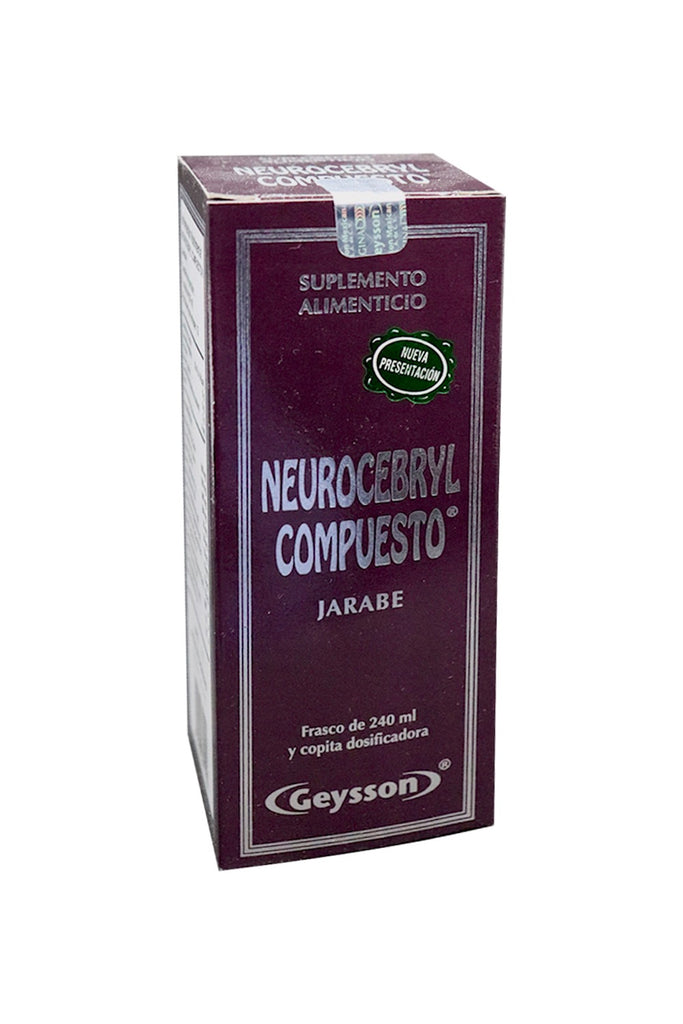 JARABE NEUROCEBRYL COMPUESTO 240ML. | caalfrabet.com.mx