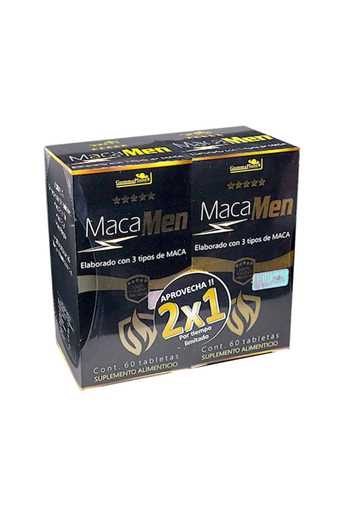 TBS. MACA MEN DUO C/60 OFERTA 2X1* | caalfrabet.com.mx