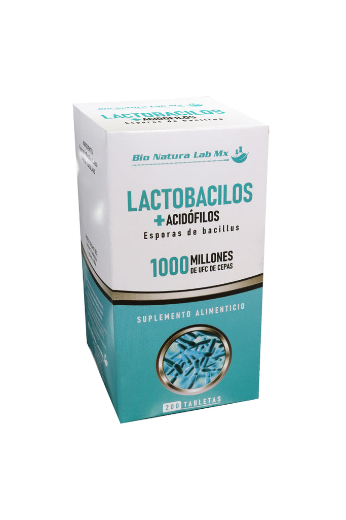 TBS. LACTOBACILOS+ACIDOFILOS ESPORAS DE BACILLUS 1000 MILLONES DE CEPA ...