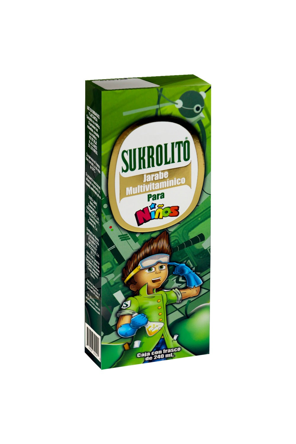JARABE SUKROLITO 240 ML multivitaminico para niños 1x24 | caalfrabet.com.mx