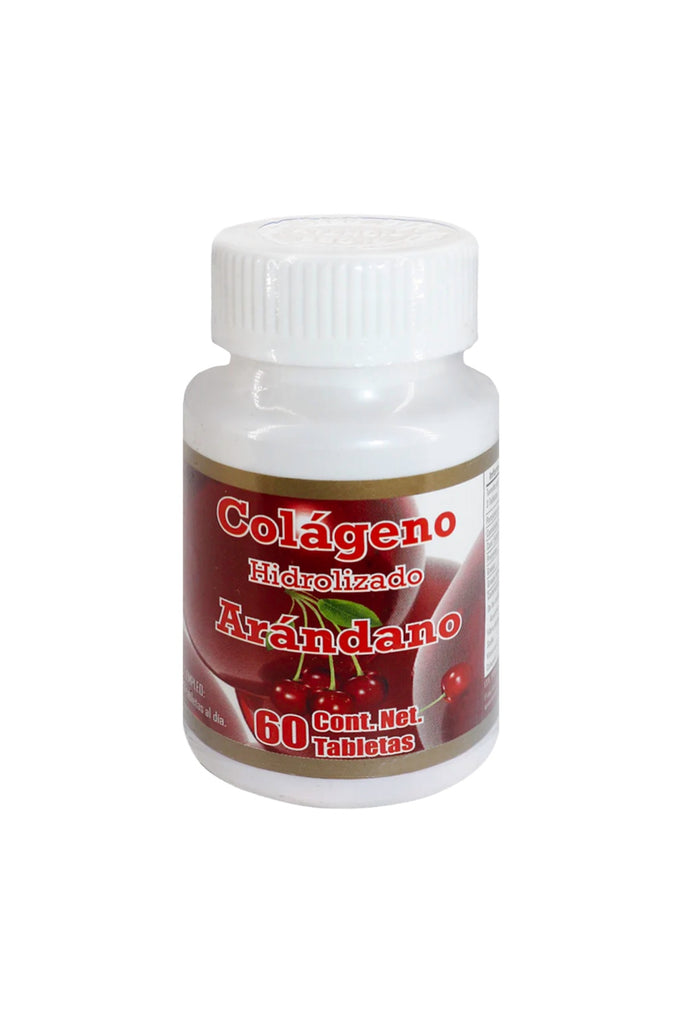 TAB. COLAGENO HIDROLIZADO SABOR ARANDANO C/60 | caalfrabet.com.mx