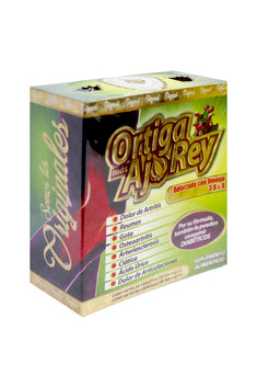 ORTIGA + AJO REY REFORZADO CON OMEGA 3,6 Y 9 30 TBS Y 60 CAPS ...