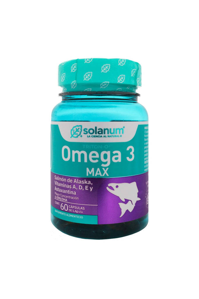 CAPS. OMEGA 3 MAX SALMON DE ALASKA vitaminas A, D, E, y Astaxantina c ...