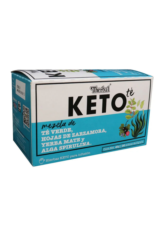 INFUSION KETO C/20 SOB. DE 2GR. Mezcla de: Te Verde, Hojas de Zarzamor ...
