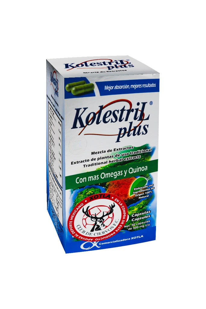CAPS. KOLESTRIL PLUS C/50 | caalfrabet.com.mx