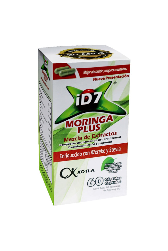 CAPS. ID7 MORINGA PLUS C/60 | caalfrabet.com.mx