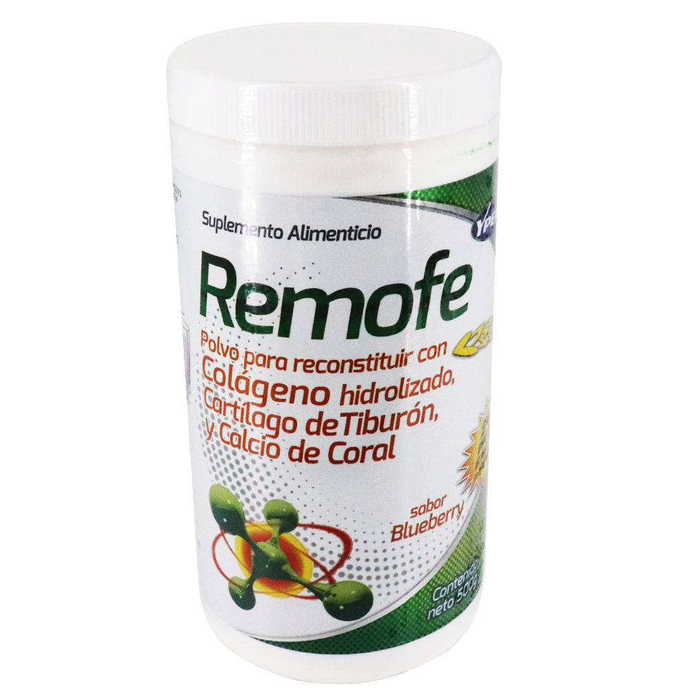 POLVO REMOFE VERDE BEBIDA SABOR BLUEBERRY 500 GR* colageno hidrolizado ...
