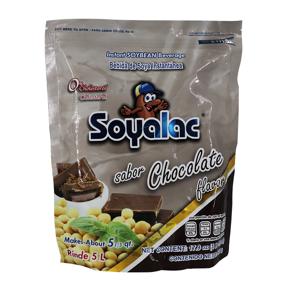 SOYALAC SABOR CHOCOLATE 500GR. bebida de soya instantanea | caalfrabet ...