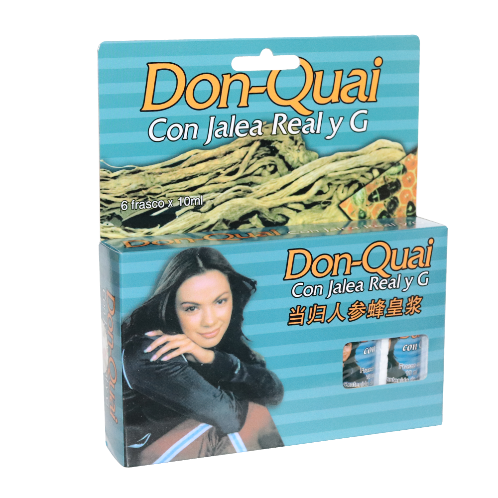 AMP. DON-QUAI CON JALEA REAL Y G. C/6 (10ml c/u) | caalfrabet.com.mx